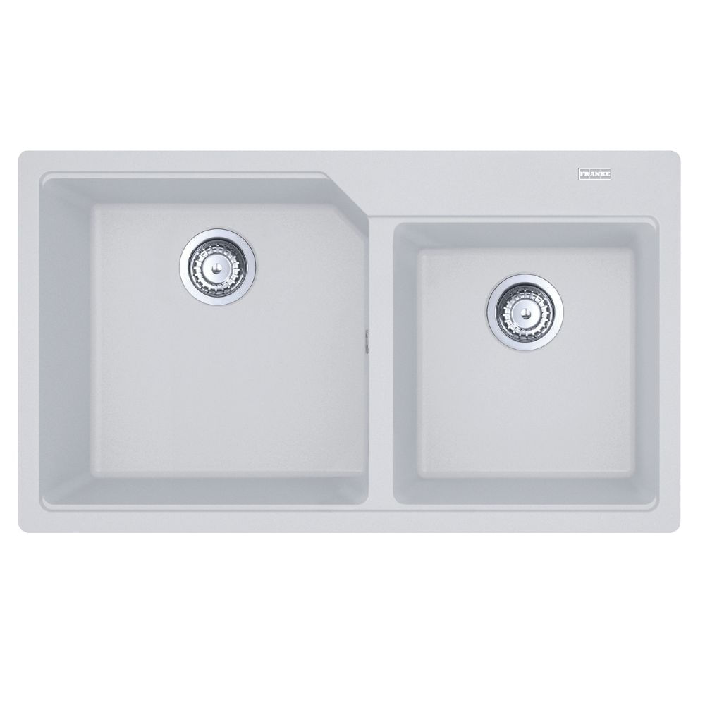 Cuba Dupla de Sobrepor Urban Fraganite Polar White Franke 86cm - lojafranke